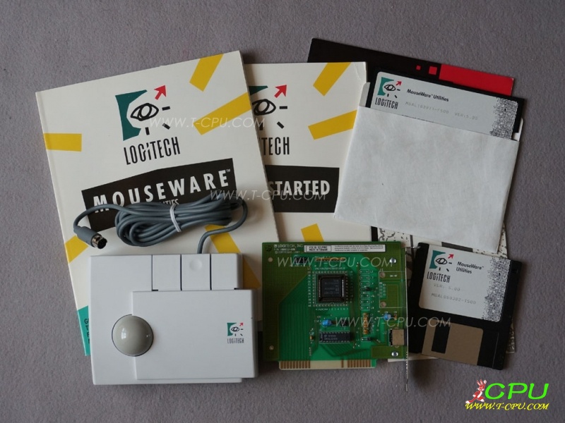 兔哥硬件博物馆 - AMD OTHER - Category: 鼠标 Mouse - Image: Logitech Trackman PS2 ...