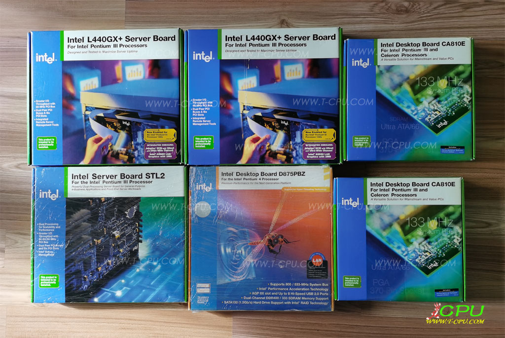 兔哥硬件博物馆 - 2023年 盒装CPU板卡整理